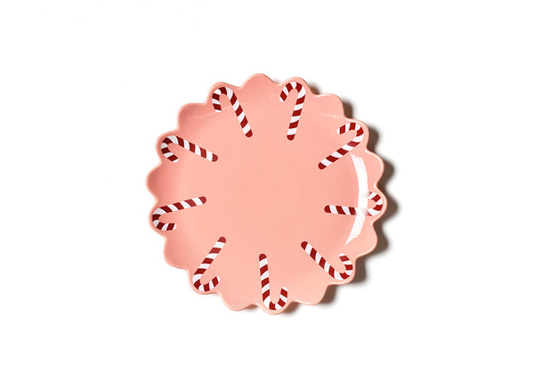 Provence Candy Cane Scallop Platter - Coton Colors Company