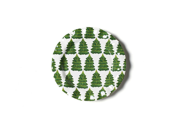 Evergreen Grove Ruffle Dinner Plate - Coton Colors Company