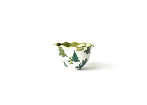 Fir Forest Ruffle Small Bowl - Coton Colors Company