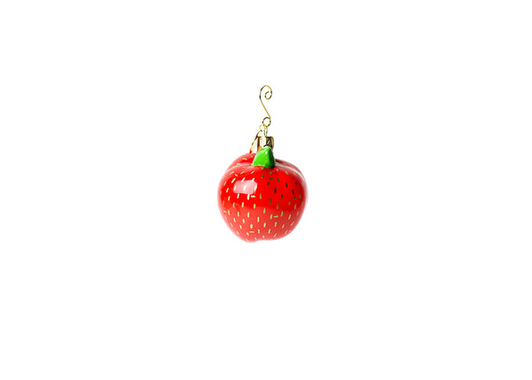 Apple Gold Glass Shaped Ornament - Coton Colors Company